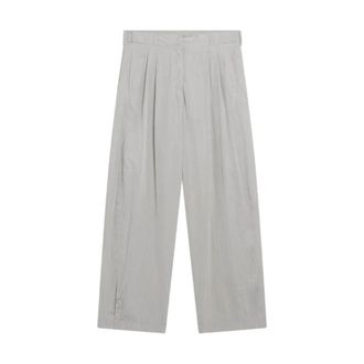 The Row Iven Hosen - - Trousers - Damen - Grau - M