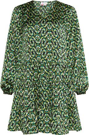 Izia Kleid Damen Gr&uuml;n Mehrfarbig