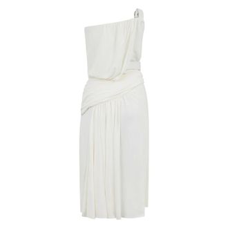 Alberta Ferretti Damen, Kleider, Wei&szlig;, MGr&ouml;&szlig;e
