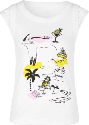 Marc Cain Damen Top mit Print