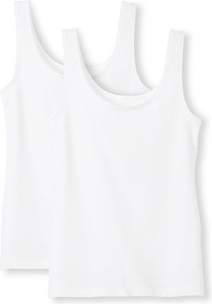 CALIDA Benefit Women Tank-Top Damen, im attraktiven Vorteilspack, mit nat&uuml;rlichem Glanz und glattem Griff