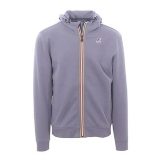 K-Way Femme, Sweatshirts et sweats &agrave; capuche, Gris, Taille: 36 FR Sweat unisexe sportif avec zip
