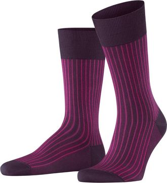 Falke Socken Oxford mit Streifen in Bicolor-Optik in