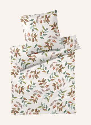 Elegante Elegante Bettw&auml;sche Wave beige