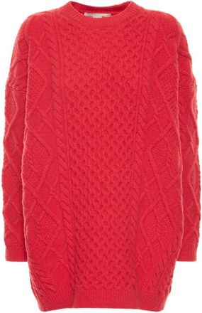 Stella McCartney Femme, Pulls, Rouge, Taille: 34 FR Tricots