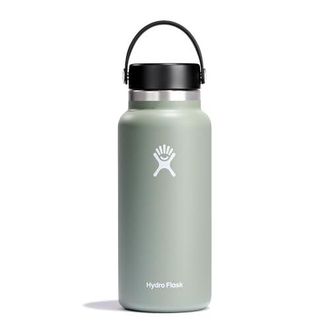 Hydro Flask Trinkflasche 946ml (32oz) - Isolierte Wasserflasche aus Edelstahl - Sportflasche mit auslaufsicherem Flex Cap-Deckel & Gurt - Thermoflasche Sp&uuml;lmaschi