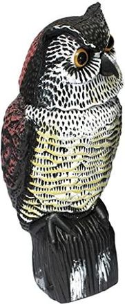 Ubbink Biotop 3er-Pack Vogelschreck - Drehen Sie den Kopf mit dem Wind - Keine Batterien erforderlich