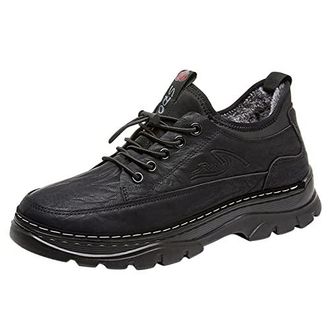 Generic Bottes dhiver d&eacute;contract&eacute;es l&eacute;g&egrave;res et imperm&eacute;ables pour homme - Antid&eacute;rapantes - Doublure en fourrure thermique - Confortables - Pour le trekking et 