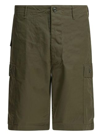 Buzz Rickson's Cargo-Shorts mit Knopfverschluss - Gr&uuml;n