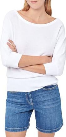 Caroll Femme Uk047-joan Pull, Blanc, L EU