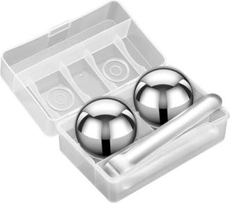 Generico Lot de 2 gla&ccedil;ons &agrave; whisky r&eacute;utilisables en acier inoxydable de 55 mm, ustensiles de cuisine, accessoires pour boissons froides, caf&eacute;, bi&egrave;re, vodka, ch