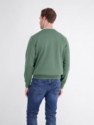 Lerros Sweatshirt Legeres Sweatshirt mit Rundkragen aus weichem Baumwollmix