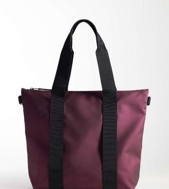 Rains x ASOS en exclusivit&eacute; 14160 mini cabas imperm&eacute;able bordeaux-VIOLET