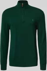 Polo Ralph Lauren Strickpullover mit gerippten Abschlüssen