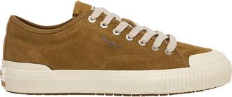 Pepe Jeans London Herren Ben Suede M Sneak, Brown Tobacco Brown, 44.5 EU