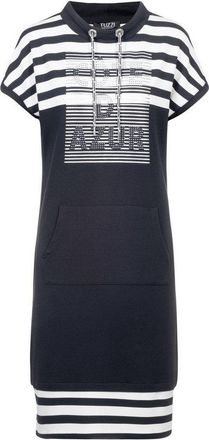Tuzzi Nero Sweatshirt mit Kordelzug Gestreifte Partien