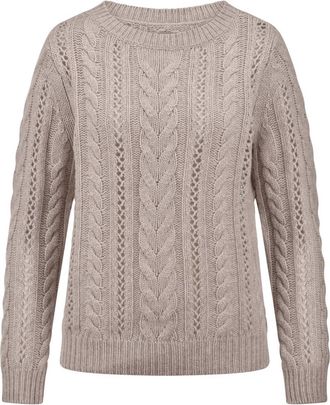 Fadenmeister Berlin Pullover U-Boot-Ausschnitt Fadenmeister Berlin beige