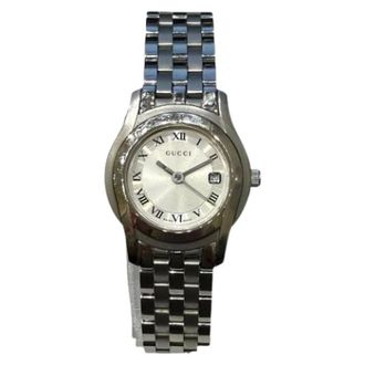Gucci Montre vintage Pre-owned - Femme - Pre-owned - Blanc - Taille: ONE Size