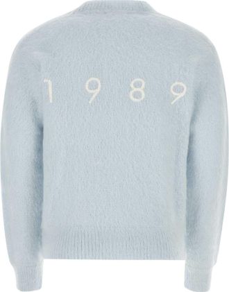 1989 STUDIO Skyblue Exterior: Mohair Nylon Wool Maglieria Sweater