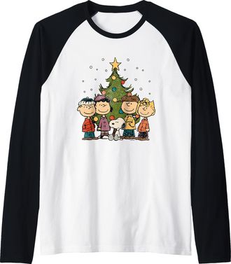 Peanuts Peanuts Christmas Group Raglan