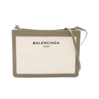 Balenciaga Sac bandouli&egrave;re en cuir marine Pre-owned - Femme - Pre-owned - Blanc - Taille: ONE Size