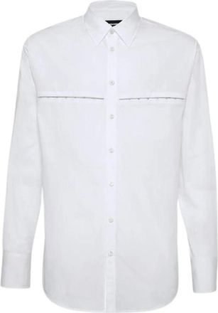 Dsquared2 Homme, Chemises, Blanc, Taille: 2XL Shirt E25