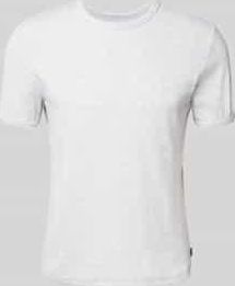 Review T-Shirt mit geripptem Rundhalsausschnitt