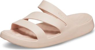 Crocs Femme Getaway Strappy Sandales, Quartz, 42/43 EU
