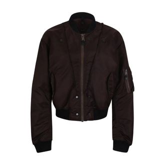Maison Margiela Braune Bomberjacke - - Jackets - Damen - Braun - XS
