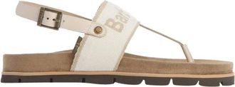 Barbour Femme, Chaussures, Beige, Taille: 38 EU Lumley Toe Post Sandal