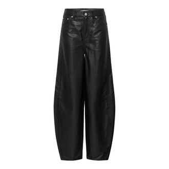 Gestuz GZluciana Lederhose - - Trousers - Damen - Schwarzk - L