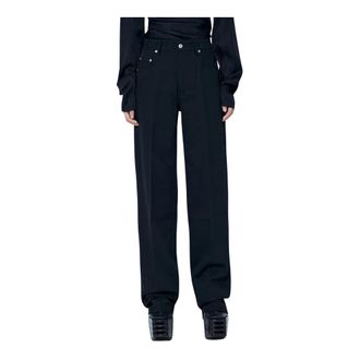 Rick Owens Femme, Pantalons, Noir, Taille: W28 Geth Jeans