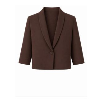 2-Biz Blazer - - Jackets - Damen - Braun - M