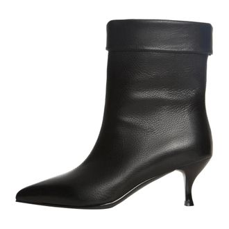 Cesare Gaspari Spitze Kitten-Stiefel - - Shoes - Damen - Schwarzk - 36 EU