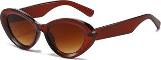 Generic Lunettes De Soleil &Agrave; Monture Fine For Hommes Et Femmes, Id&eacute;ales For Les Sports Plein Air Trajets Quotidiens(Brown)
