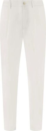 Boggi Milano Homme, Pantalons, Beige, Taille: XL Pantalon en coton