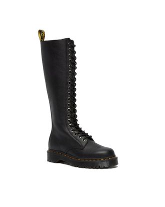 Dr. Martens Womens 1b60 Bex Leather Boots Black