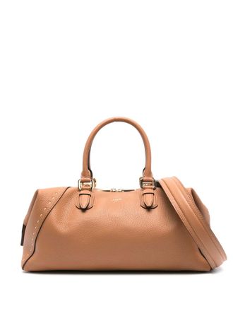 Lancel sac à main Zip Boston - Marron