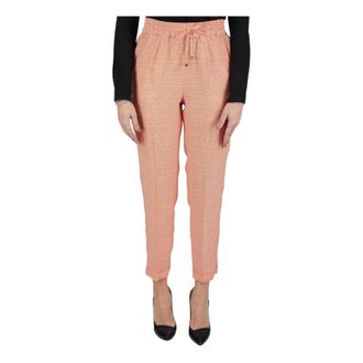 Kiton Femme, Pantalons, Rose, Taille: 38 FR Regular Geometric Pants