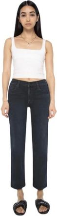 Mother Damen, Jeans, Schwarzk, W28Gr&ouml;&szlig;e