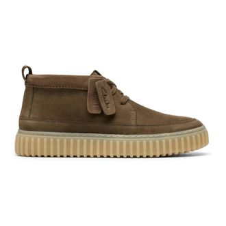 Clarks L&auml;ssiger Schn&uuml;rstiefel f&uuml;r Herren - Braun - - Shoes - Herren - Gr&uuml;n - 42 1/2 EU