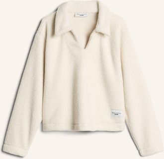 Marc O'Polo Denim Marc Opolo Denim Teddy-Sweatshirt weiss