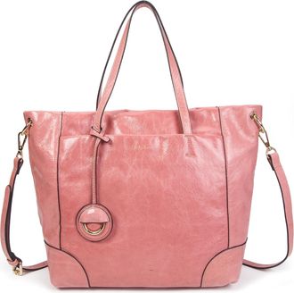 Kate Lee Damen Sac en Cuir Tanyal Vernis Rose Ledertasche, Rosa
