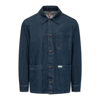 Fay Denim Hemdjacke - - Jackets - Herren - Blau - M