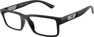 Emporio Armani Homme, Accessoires, Noir, Taille: 55 MM Optical Frame