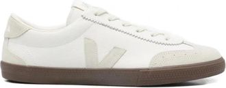Veja Femme, Chaussures, Beige, Taille: 37 EU Volley Leather Baskets