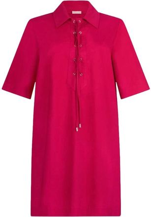 Liu Jo Femme, Robes, Rose, Taille: 40 FR Wa6499.1 Shirt Dress