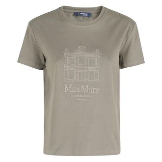 Max Mara Femme, Tops, Vert, Taille: 38 FR Bella T-Shirt