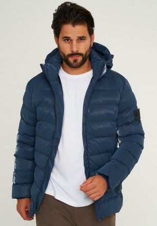 SOULSTAR Winterjacke S2KUPWARA Herren Pufferjacke mit Kapuze warme Steppjacke Mens Jacket