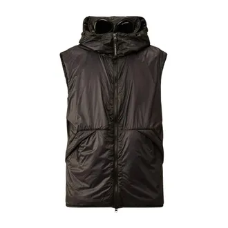 C.P. Company C.p. Company, Homme, Vestes, Noir, Taille: M Gilet l&eacute;ger Goggle Shell
